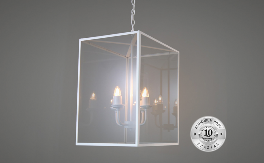 Box Minimalist Design Square Hanging Lantern – ada