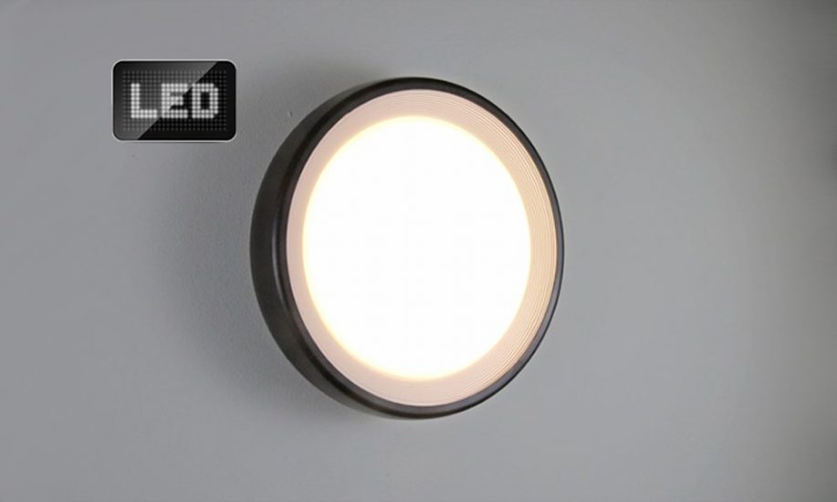 Olympic Round LED Outdoor Round Ceiling / Wall Light – ada