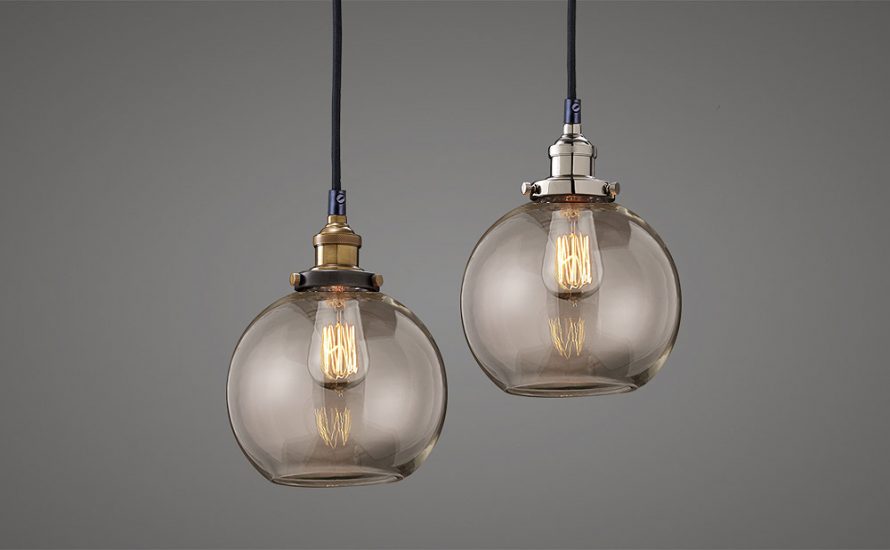 Hudson Vintage Style Glass Ball Pendant – ada