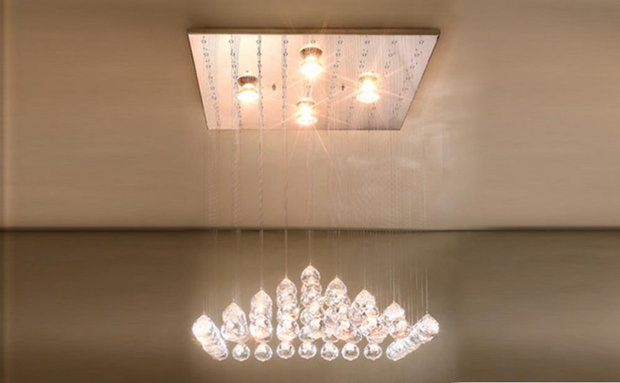 Pyramid Crystal Pendant Light – ada